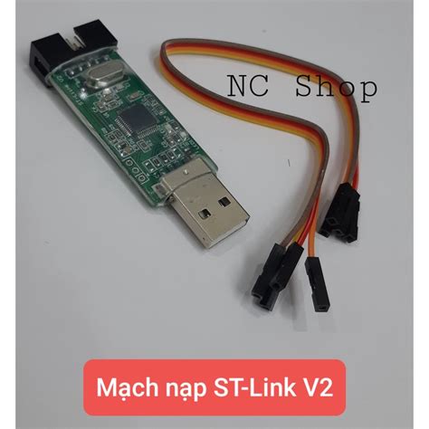 Mạch Nạp St Link V2 Cho Vi điều Khiển Stm8 Shopee Việt Nam