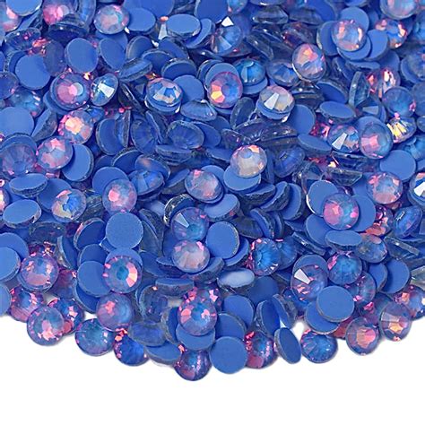 Mocha Sapphire Opal Glass Crystals Myblingthingz Diy
