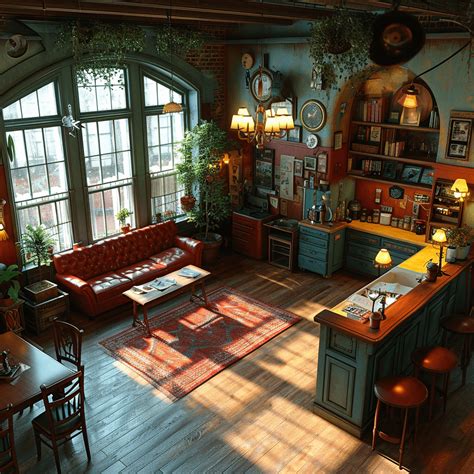 Miniature Sitcom Shows Sets R Midjourney