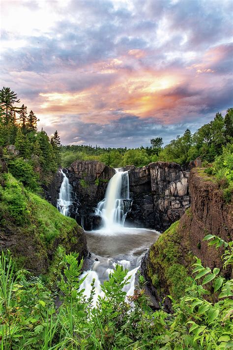 High Falls Grand Portage Photograph By Stephen Burroughs Fine Art America