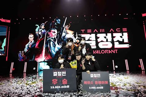 발로란트 Team Ace 결정전 오프라인 결승 성황리 종료