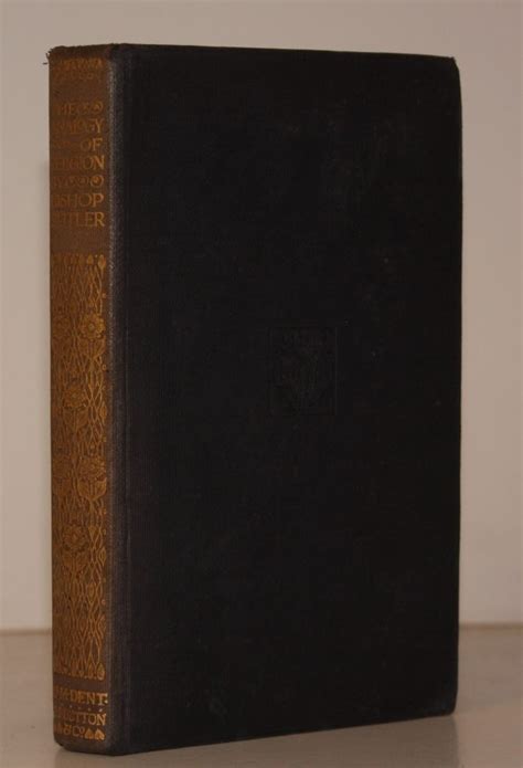 The Analogy Of Religion Natural And Revealed Rare Books First Editions