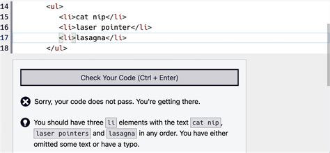 Learn HTML By Building A Cat Photo App Step HTML CSS The FreeCodeCamp Forum