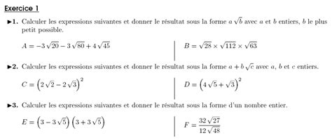 BREVET DES COLLÈGES MATHS RÉVISER CHAPITRES 3ÈME SYNTHÈSE