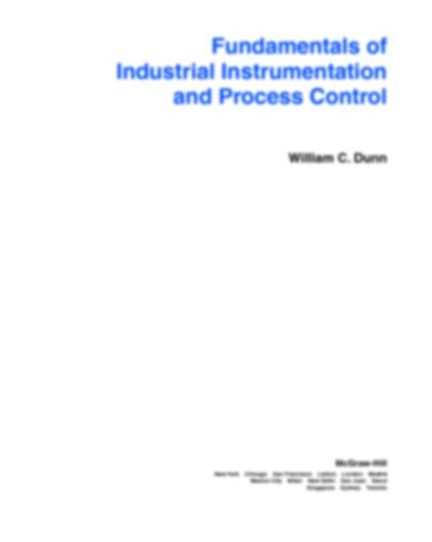 Solution Fundamentals Of Industrial Instrumentation And Process