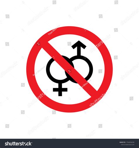No Free Sex Icon Sex Theme Stock Vector Royalty Free 1704656638