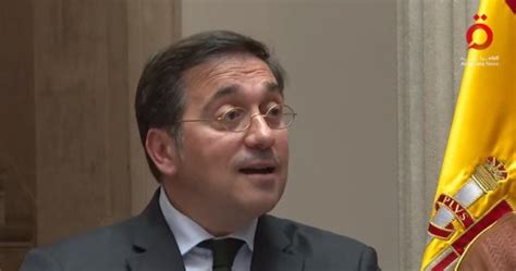 وزير خارجية إسبانيا يطالب بوقف إطلاق النار فى لبنان اليوم السابع