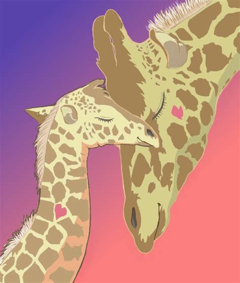ゾウさんよりキリンさんの方がもっと好きです！ ニコニコ静画 イラスト