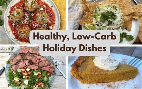 20 Healthier Low Carb Holiday Recipes Low Carb Simplified