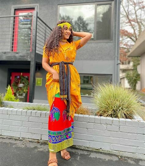 Hararge Oromo Beauty 💛 ️ Fashion Fits Ethiopia People Abaya Dress