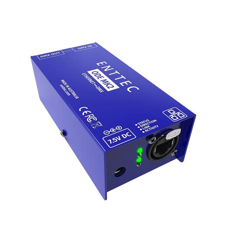 Enttec ODE Mk2 DMX Over Ethernet Light Up My Life