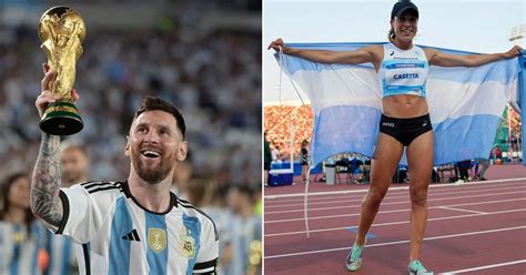 Lionel Messi Y Belén Casetta Obtuvieron El Olimpia De Oro Todos Los