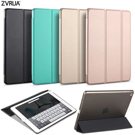 Case For New Ipad 97 Inch 2017 Zvrua Yippee Color Pu Smart Cover Case