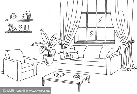 室内简笔画模板（流行11张）简笔画图片大全