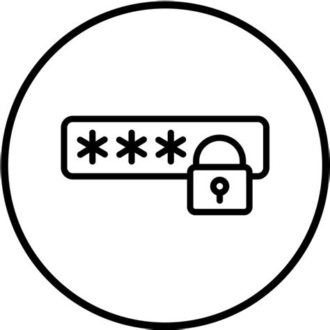 Premium Vector Vector Design Password Icon Style