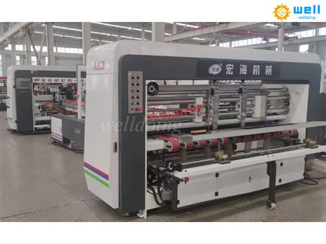 Automatic Carton Folding Gluing Stitch Machinery Automatic Carton