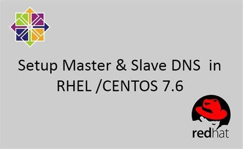 How To Install And Configure Master Slave Dns In Centos Rhel 76 Linuxteck Rlinuxexpert