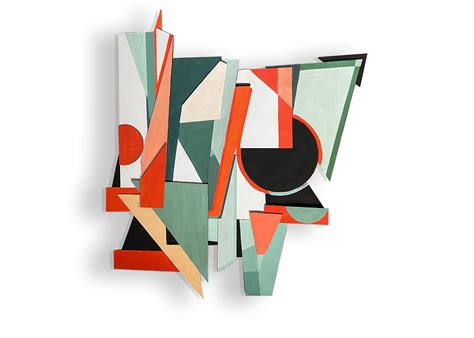 Complementary Colors Relief Composition Behance