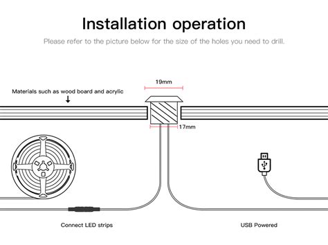 Touch Sensor Dimmable Cob Led Strip Light Usb 5v Recessed Touch Switch Led Tape Diy Bookcase