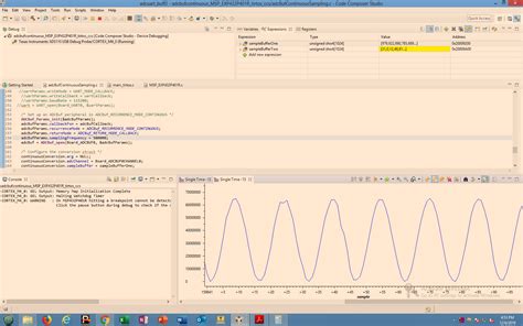 Ccsmsp432p401r Not Getting Exact Sine Wave Msp Low Power