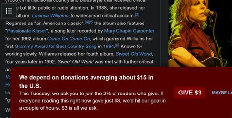 Does It Seem Like Wikipedia Has Become Unusable With All The Pop Ups