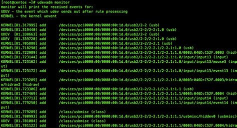 Linux 系统如何使用 Udev 进行设备管理 Rultr