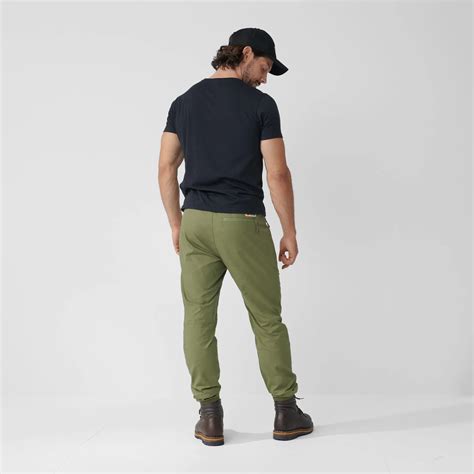 Fjallraven Mens Vardag Trousers Stone Grey