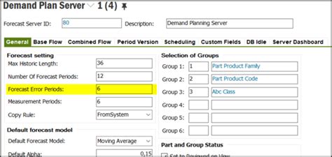 Demand Planning APP10 Error Measurement IFS Community
