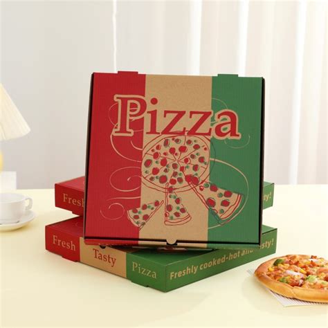 High Quality Wholesale Custom Cheap Corrugated Kraft Paper Pizza Boxes
