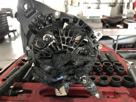 Alternator Apparently Wasnt Very Happy R Justrolledintotheshop