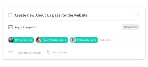 Redbooth Update Assign A Task To Multiple People At Once Redbooth
