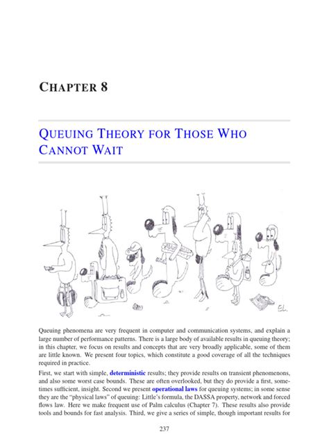 chapter8 queuingtheory pdf applied mathematics mathematics