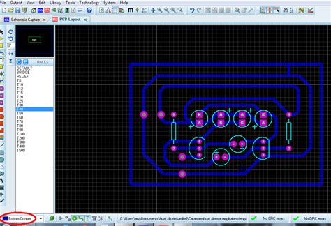 Cara Membuat Layout Pcb Atau Mendesain Pcb Dengan Proteus