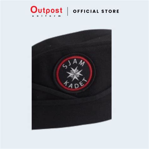 Outpost Cadet Forage Cap St John Ambulance Malaysia SJAM With Badge