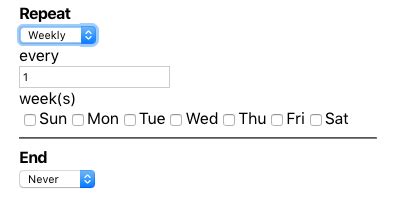 Reactjs How To Get The OnChange Value From React Rrule Generator In TextInput Field Using