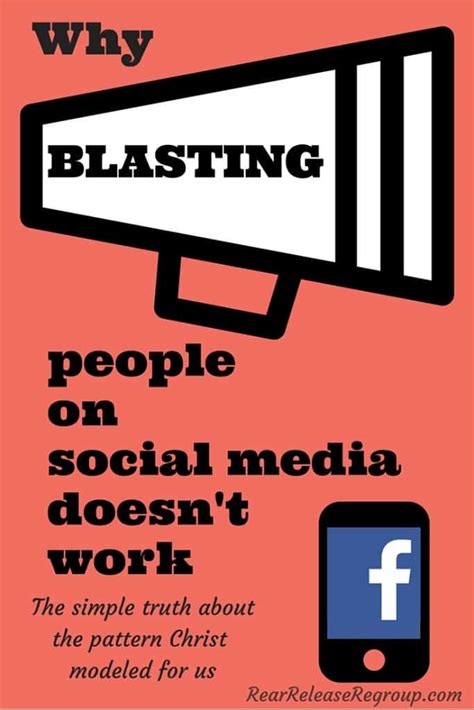 Why Blasting People On Social Media Doesn T Work