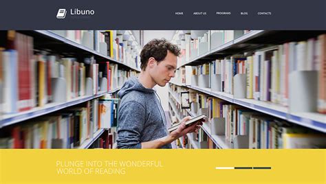 Free Bootstrap Templates For Library Management System Free Printable