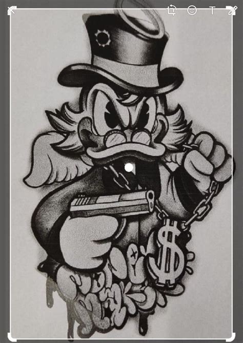 Pin em Дональд Tatuagem de dinheiro Tatuagem tio patinhas Ideias de tatuagens