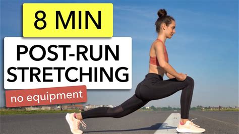 8 Min Post Run Stretching Cool Down For Runners Without Equipment