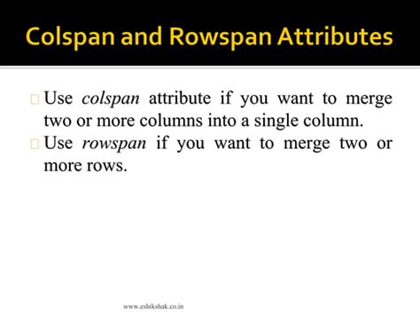 html table tags pdf
