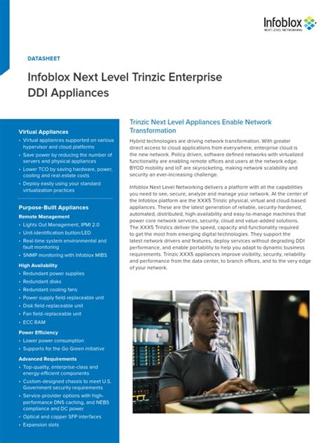 Infoblox Ddi Datasheet Pdf Cloud Computing Computer Network