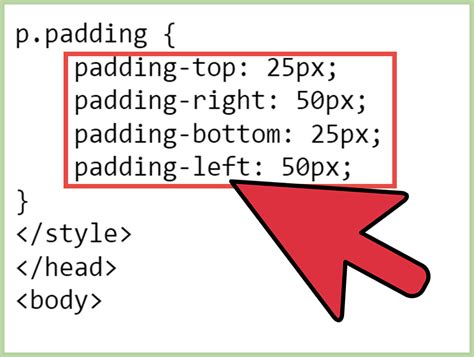 Padding Css Html Css