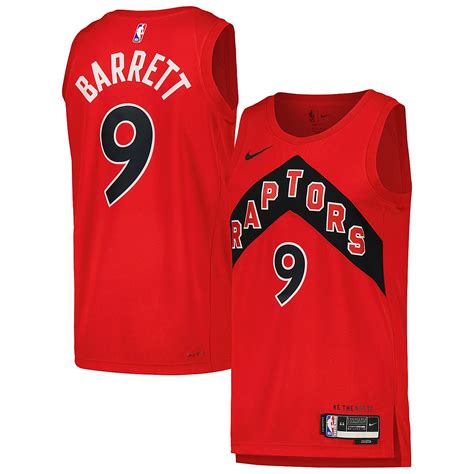 Unisex Nike Rj Barrett Toronto Raptors Swingman Player Jersey Icon
