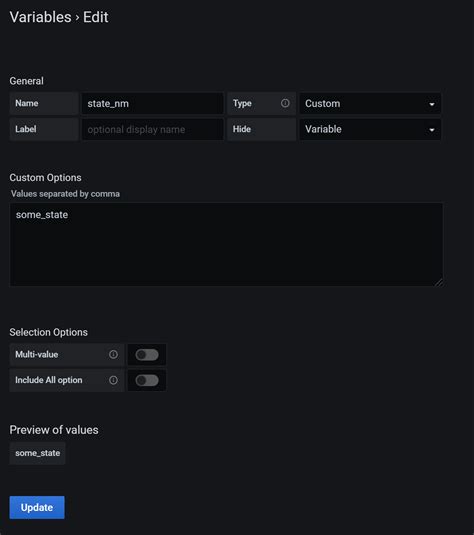 Pass Value From One Panel To Another Panel Query Grafana Labs