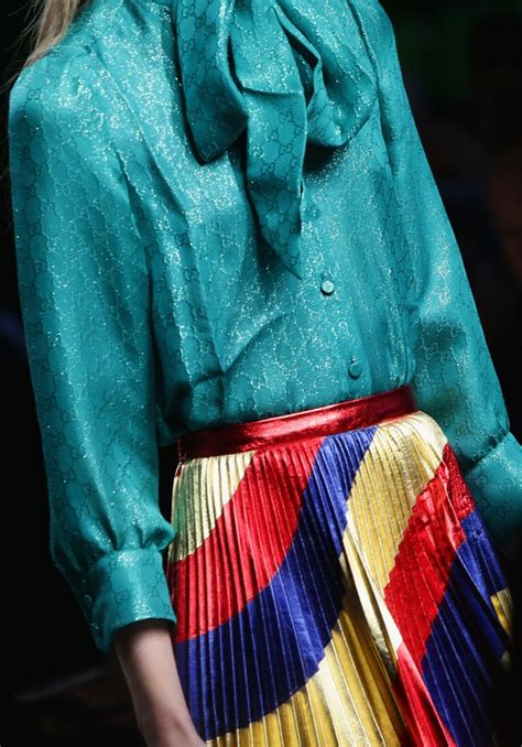 Gucci Le Mappe I Motivi Che Si Incrociano E Il Nude Look Delle