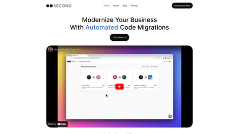 AI Code Migration Tool SecondDev