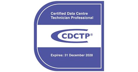 Certified Data Centre Technician Professional Cdctp® Was Issued By Cnet Training To Sunil