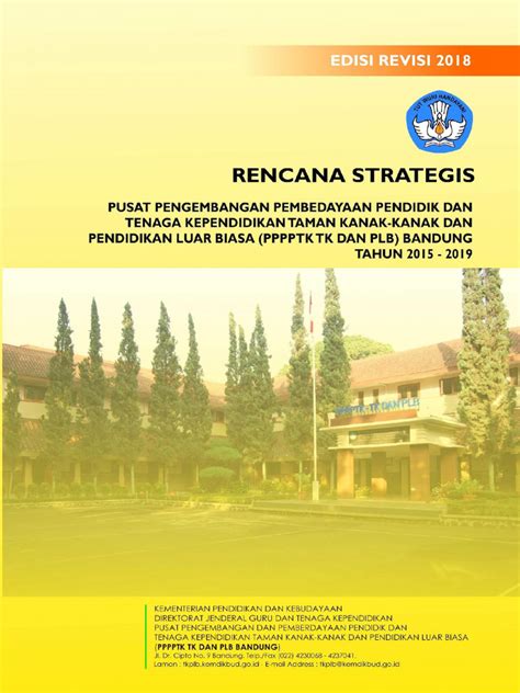 Renstra Pppptk Tk Dan Plb Revisi 2015 2019 Pdf