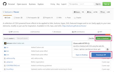 Css3 動畫 Hover 動態特效套件