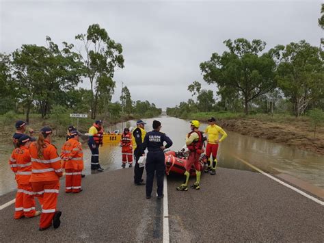 Charters Towers Police Make Birthday Delivery During Disaster